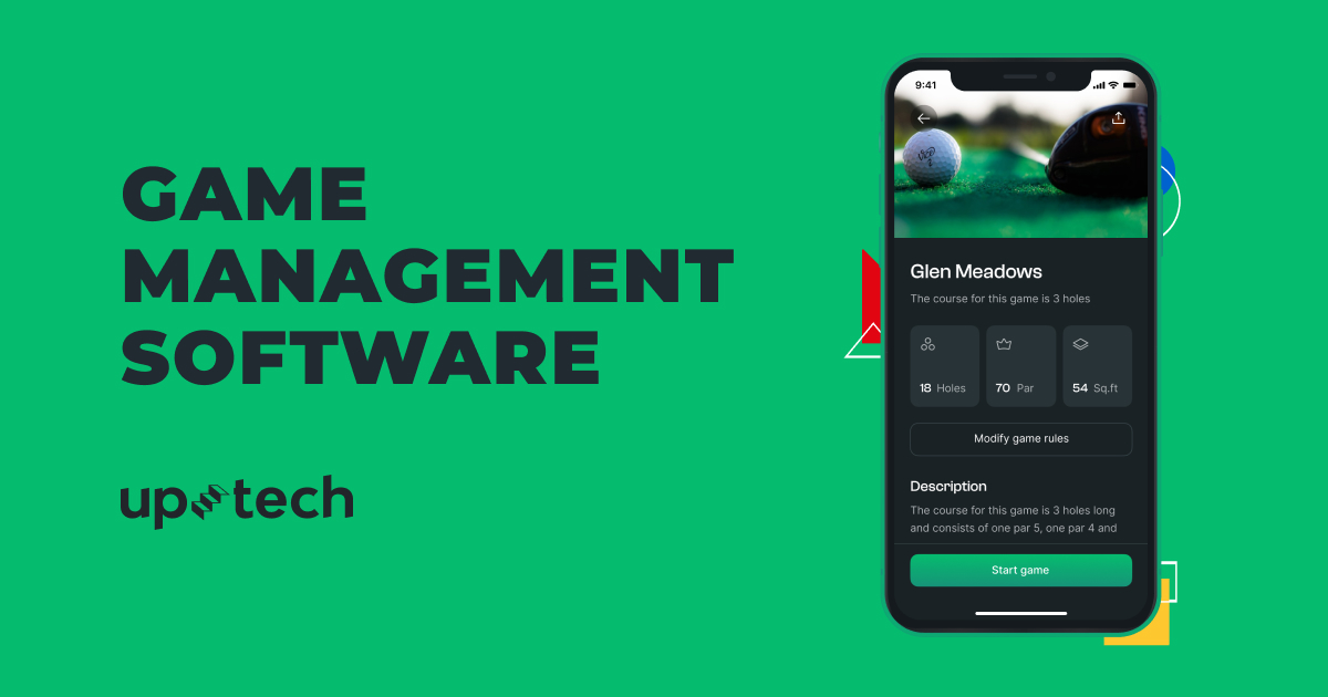Game Management Software Case Study by Uptech